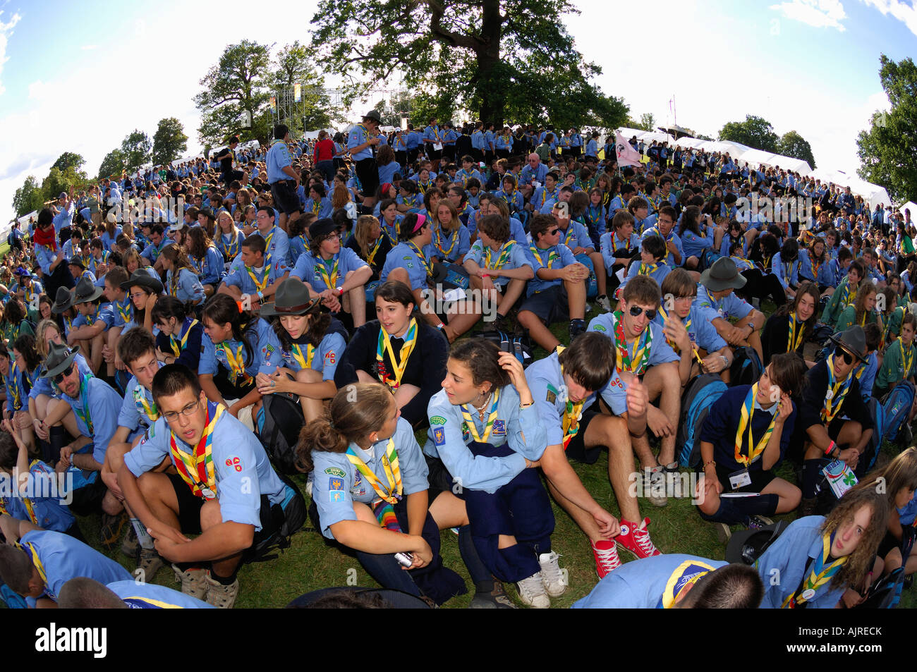 Boy scout jamboree hi-res stock photography and images - Alamy