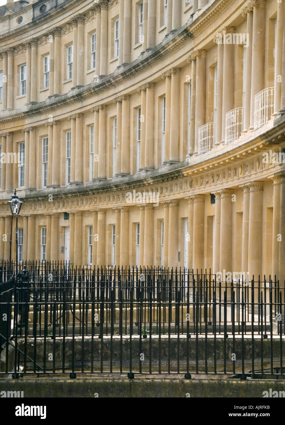 bath street with railings Stock Photo - Alamy