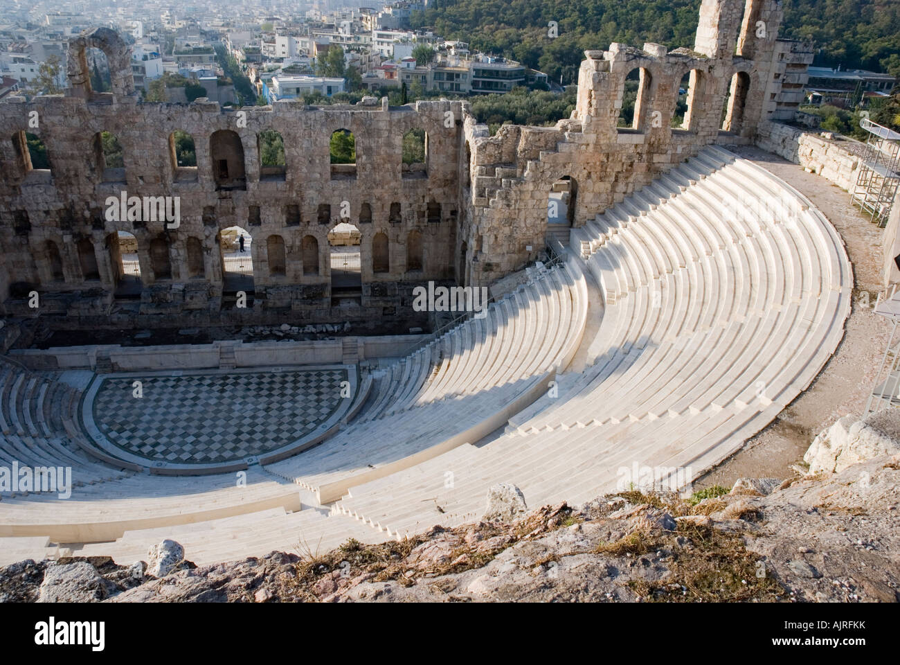 Theatre of Herodes Atticus, Athens Stock Photo - Alamy