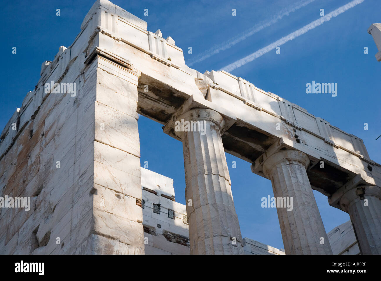 The Propylaia at the Acropolis in Athens Stock Photo - Alamy