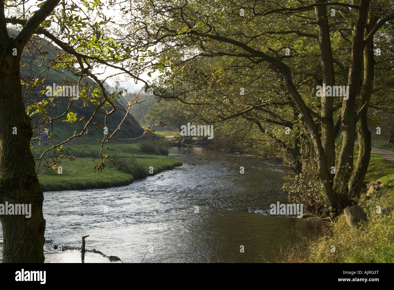 Dovedale peak district autumn hi-res stock photography and images - Alamy
