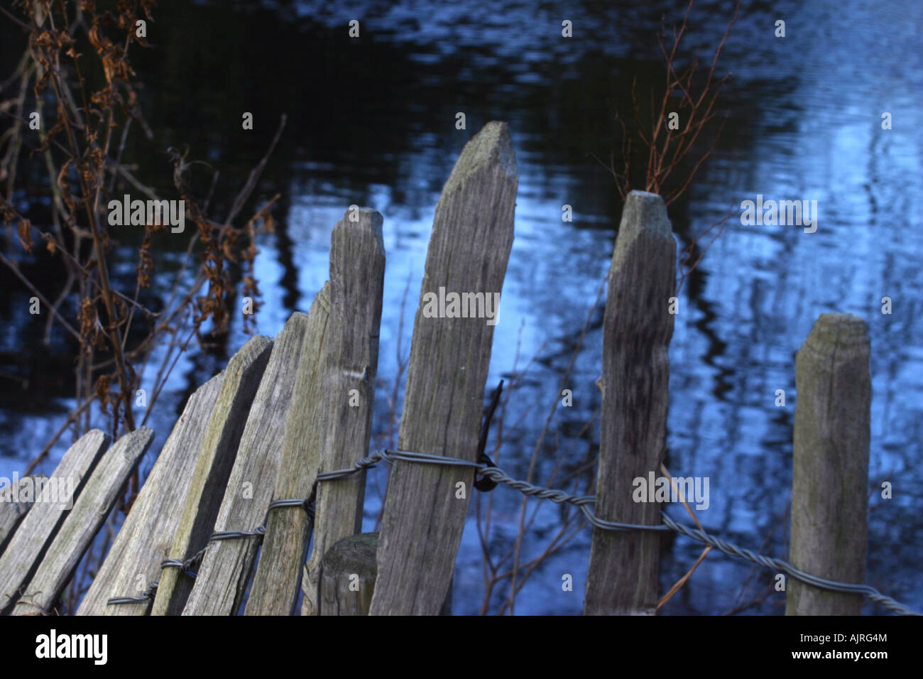 Fence fallen hi-res stock photography and images - Alamy