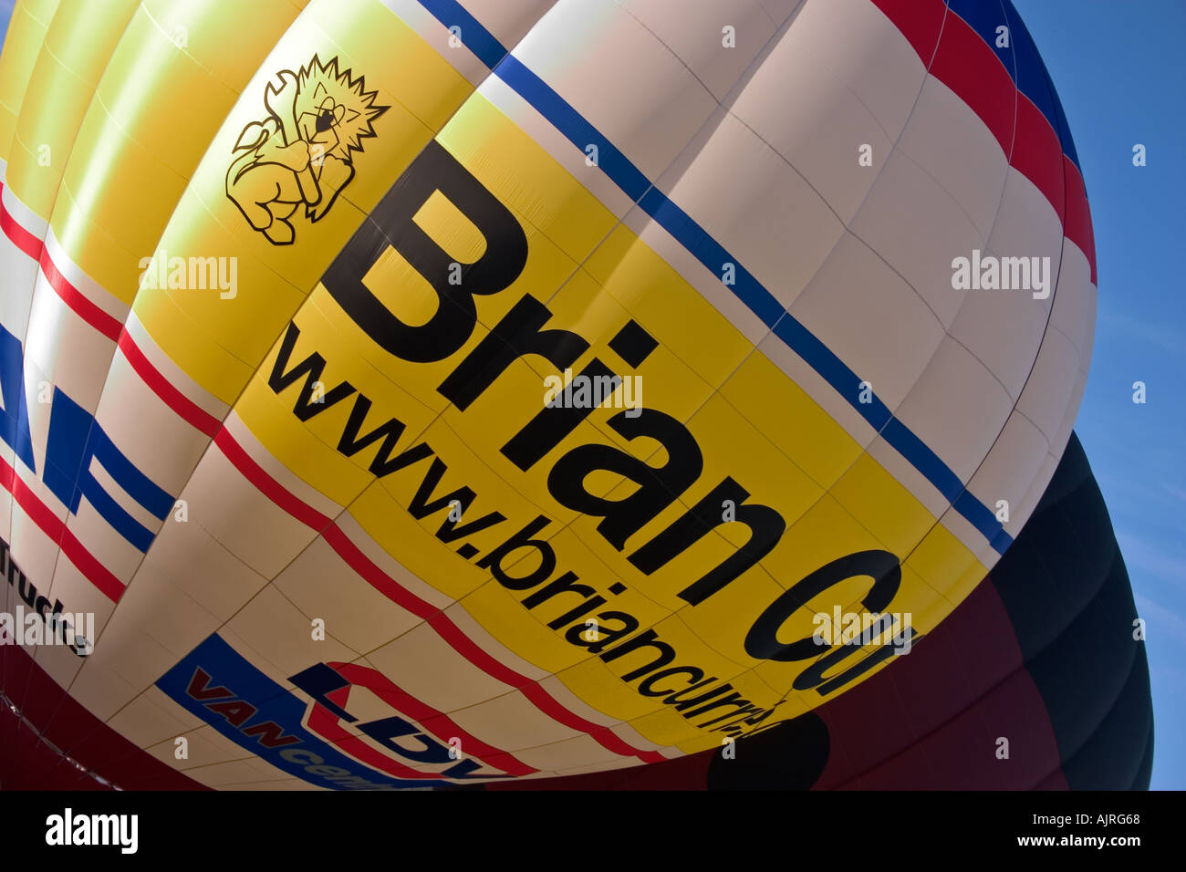 Closeup of inflating Balloon Stock Photo - Alamy