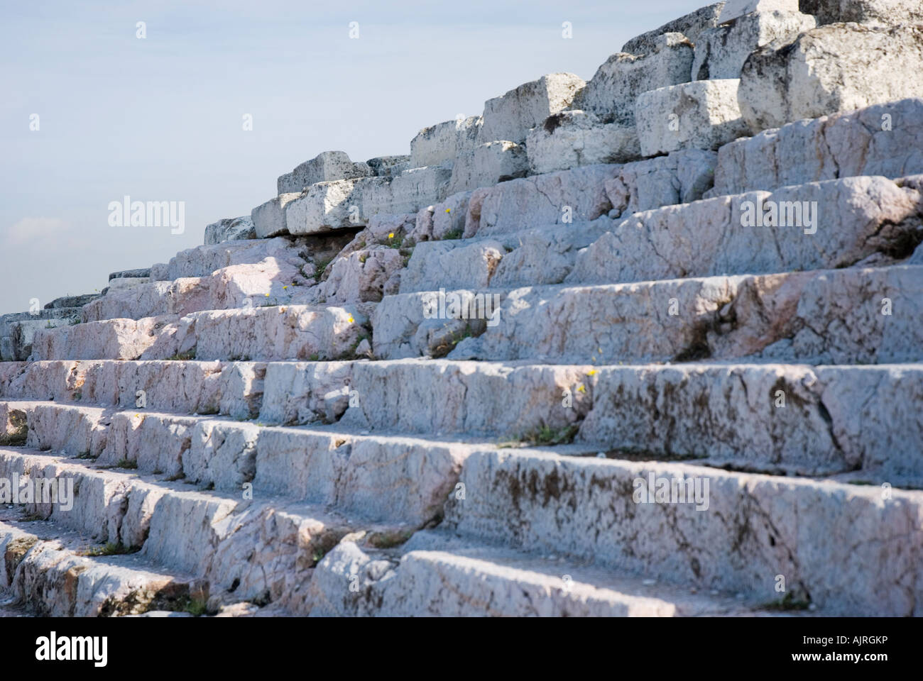 Parthenon steps, Athens Stock Photo - Alamy