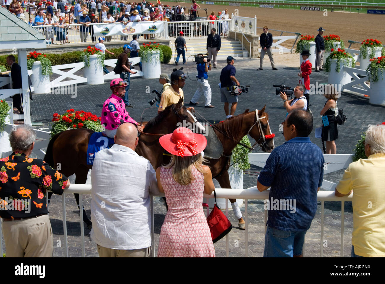 Winners Circle Hat Stock Photo - Alamy