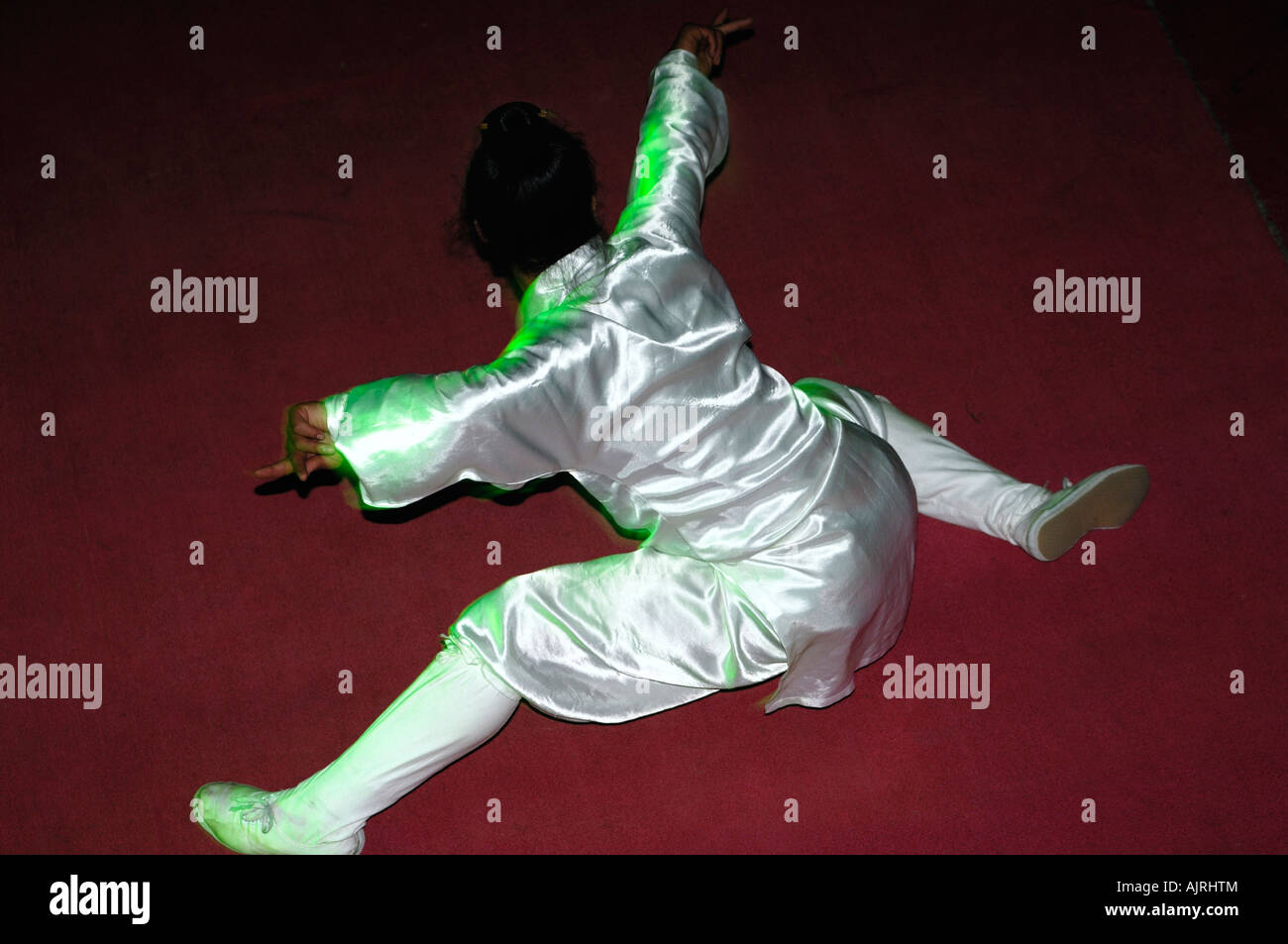 Mantis boxing of Wudang Wushu or martial art in Wudang Mountain Hubei ...