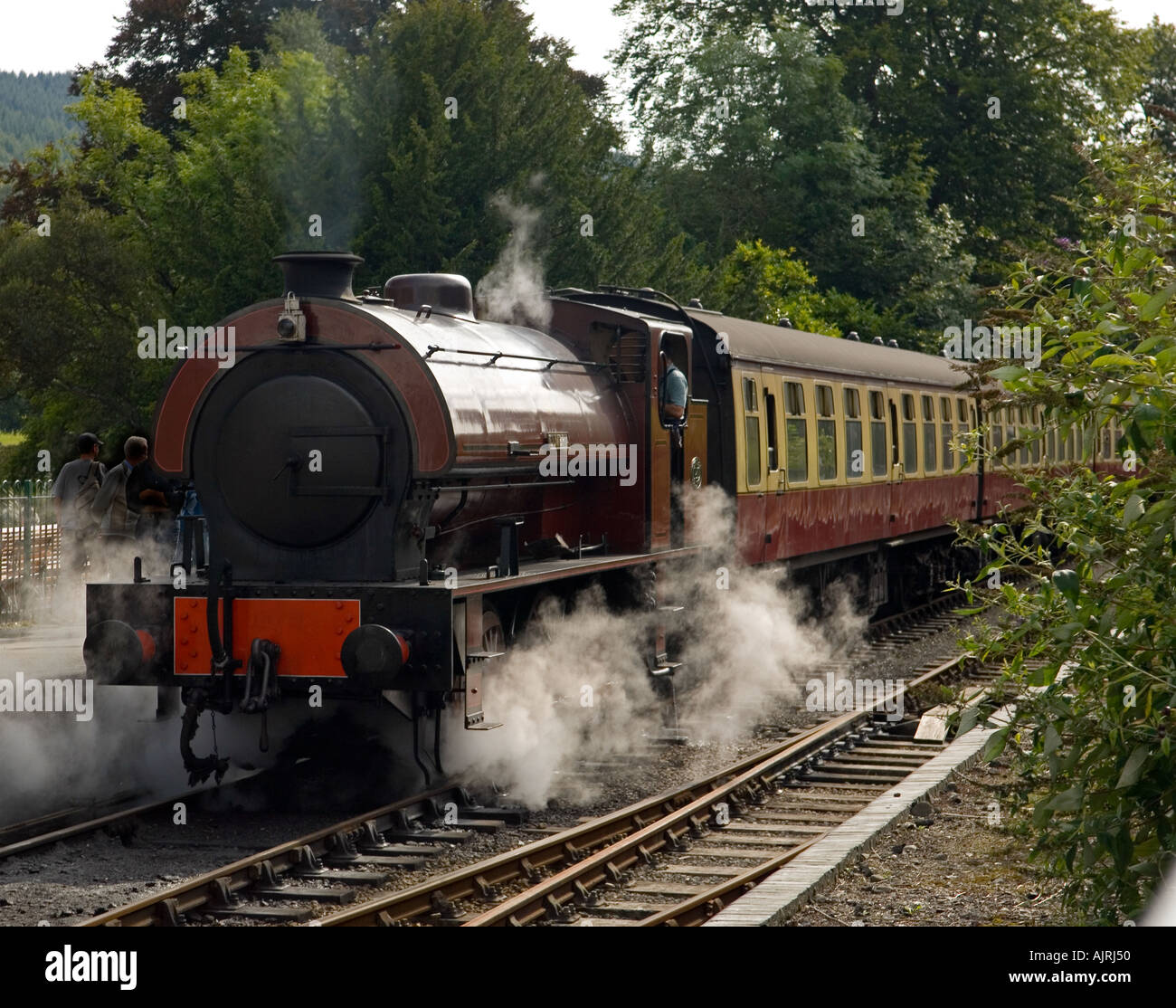 Lake district steam train hi-res stock photography and images - Alamy