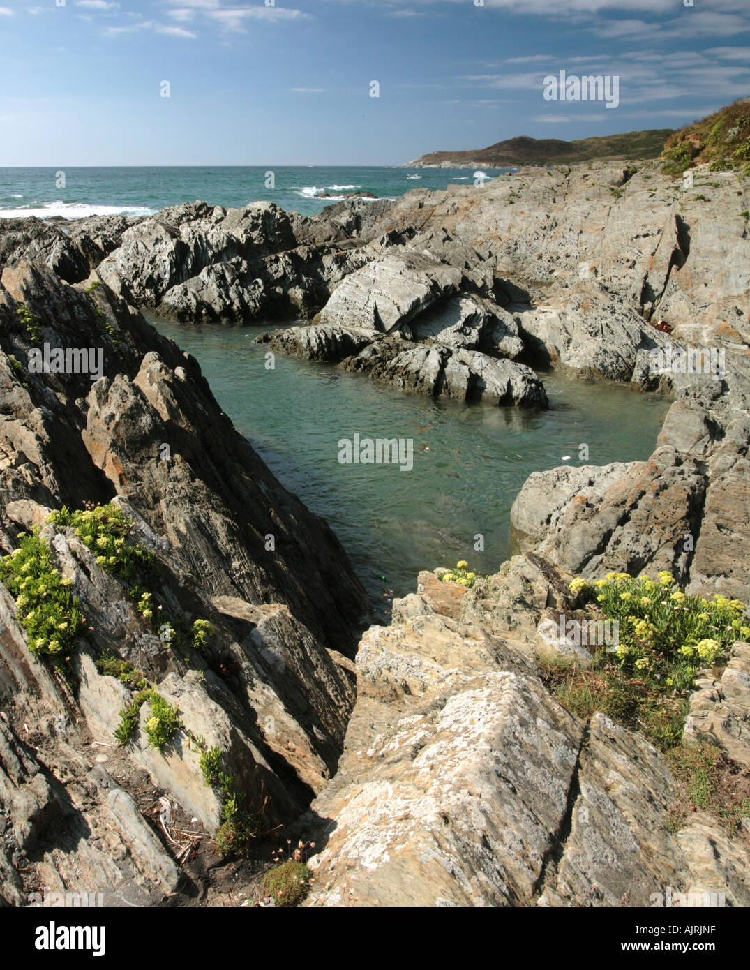North devon coast line hi-res stock photography and images - Alamy