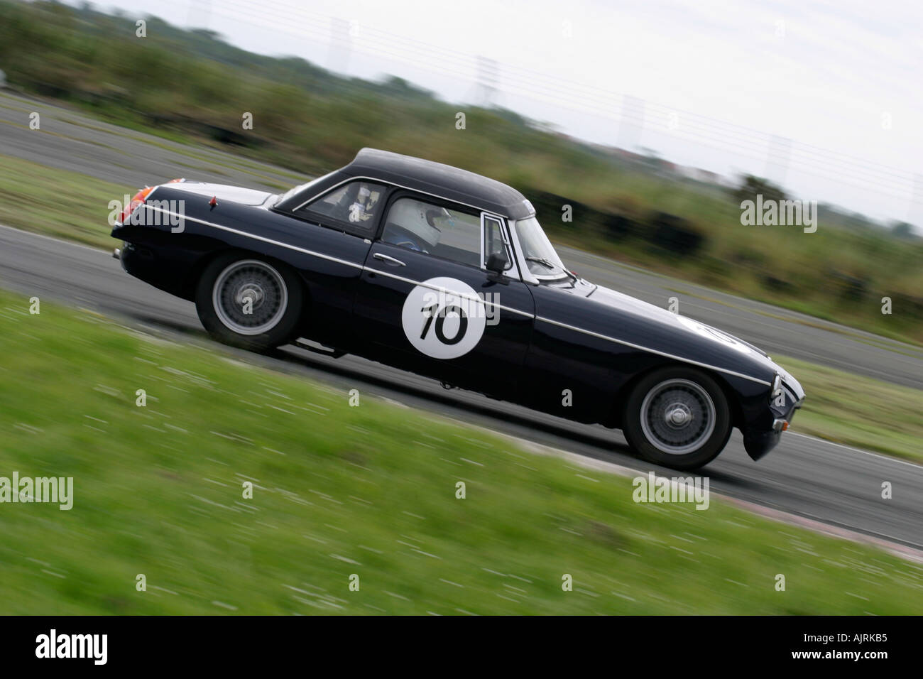 Orla Cassidy from Kilsallaghan lifting the wheel in her black 1 8 MGB ...