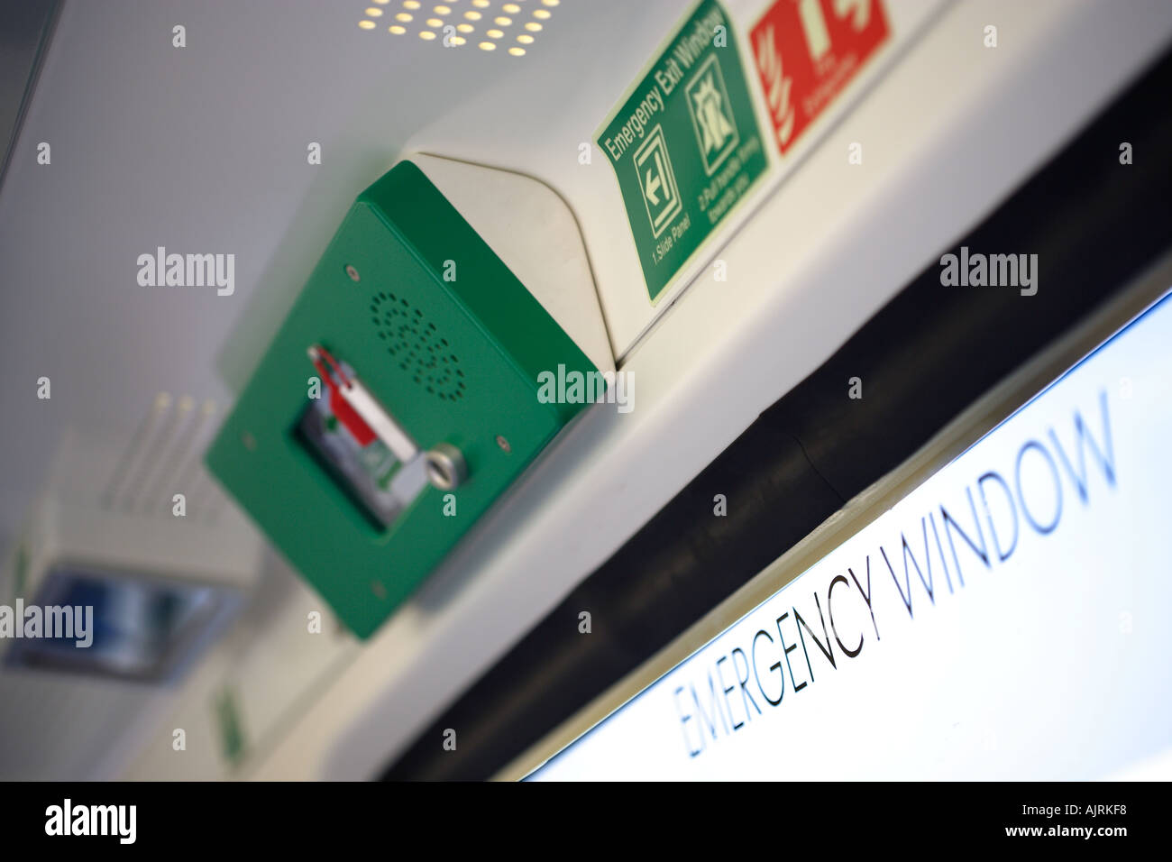 Train emergency exit hi-res stock photography and images - Alamy