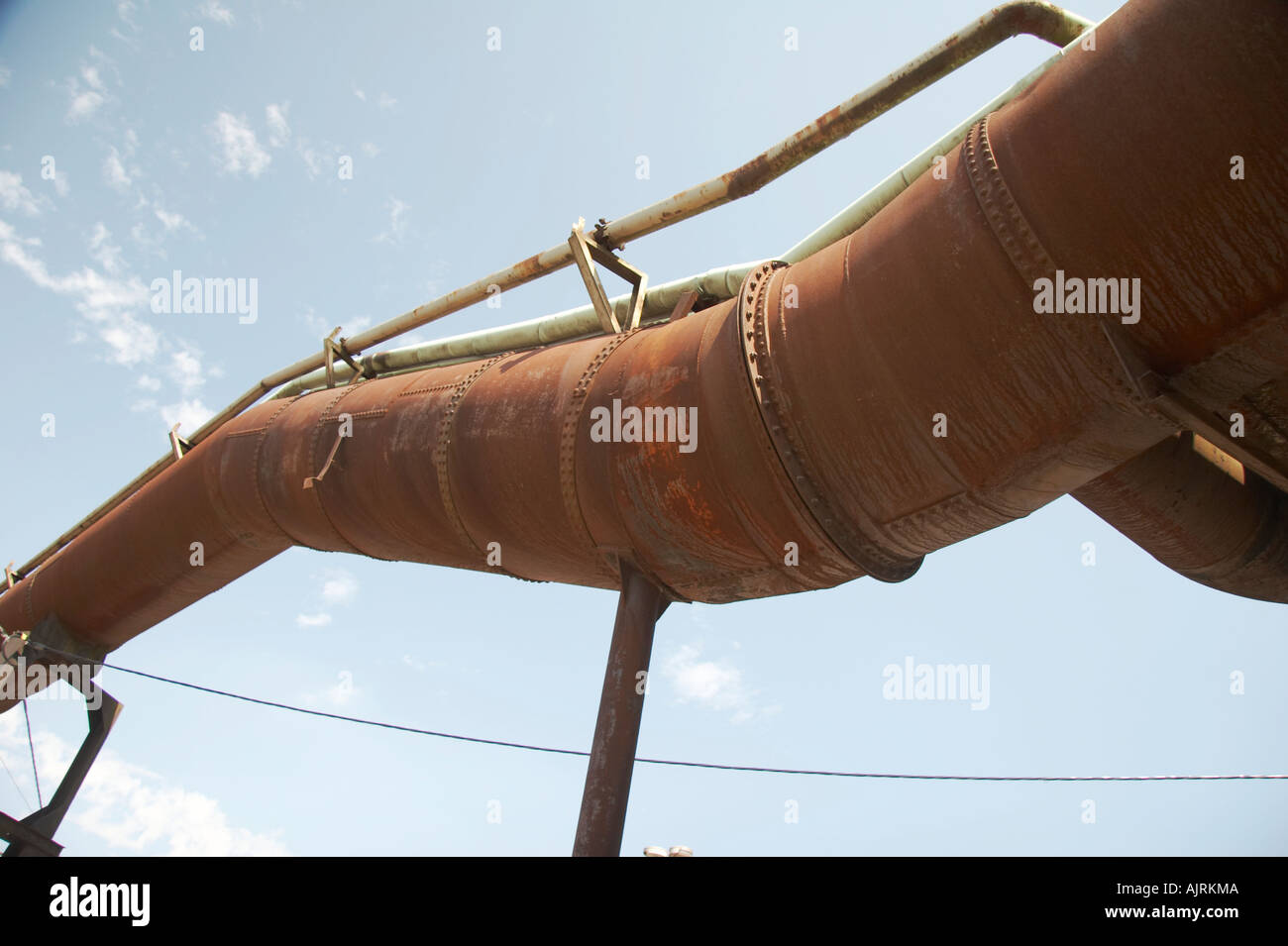 Old rusty pipes Stock Photo - Alamy
