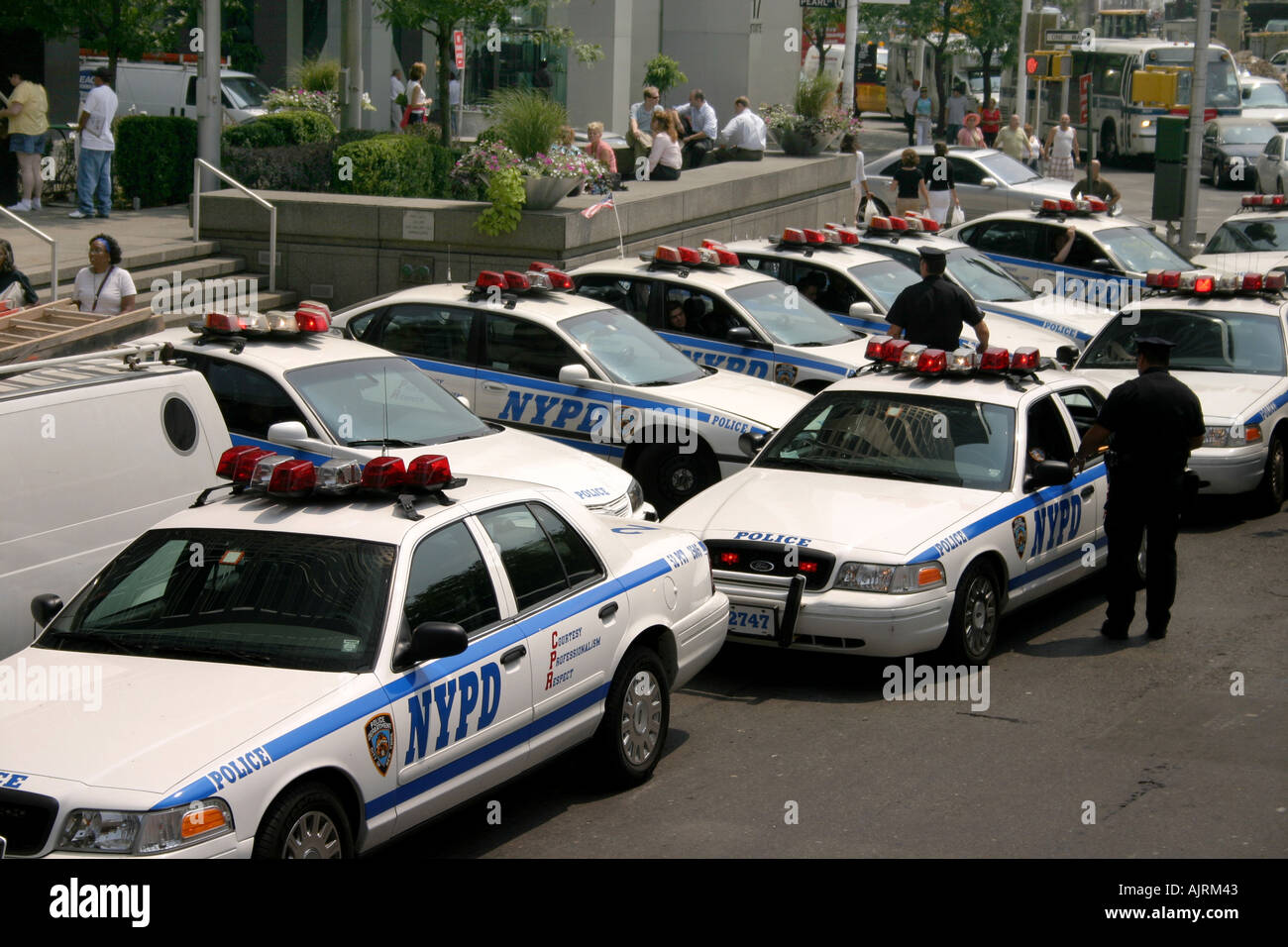 New York Police Cars New York City United States Stock Photo - Alamy