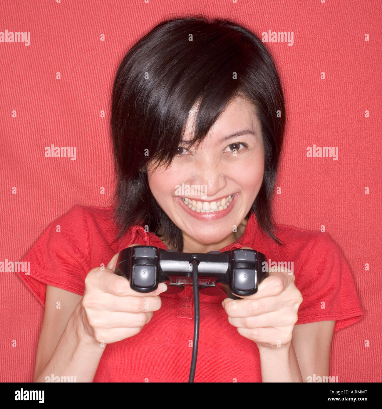 Joystick red hi-res stock photography and images - Alamy