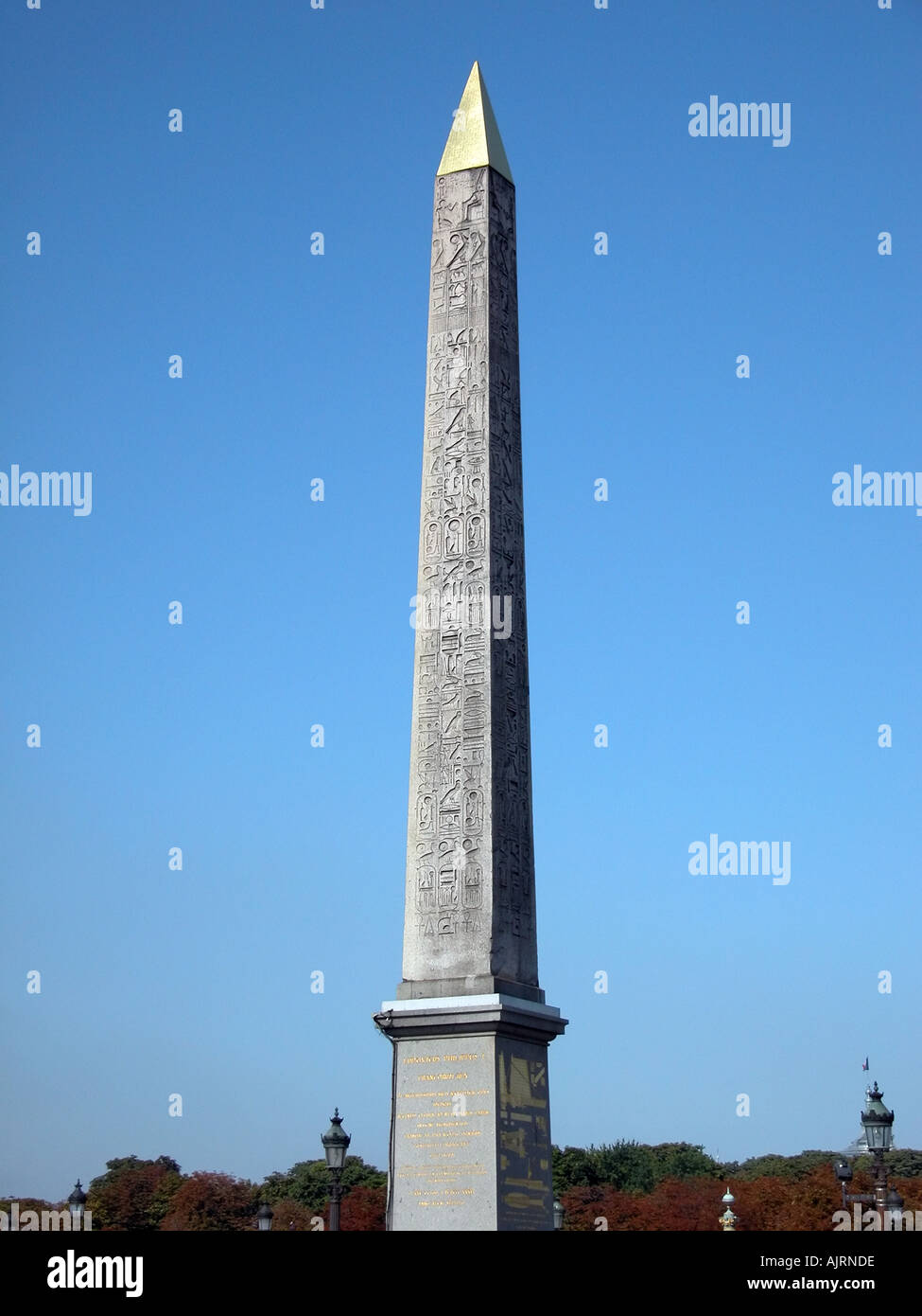 L Obelisque at Place de la Concorde Paris France Europe EU Stock Photo ...