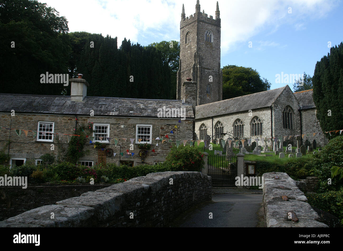 The church at Altarnun Cornwall England Stock Photo - Alamy
