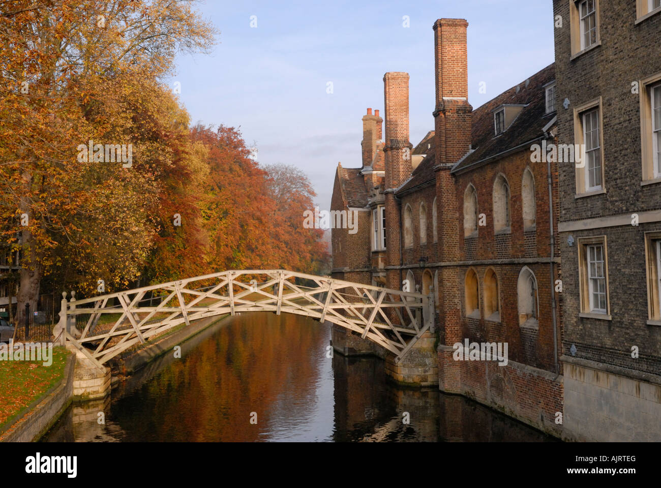 Mathematical bridge autumn hi-res stock photography and images - Alamy