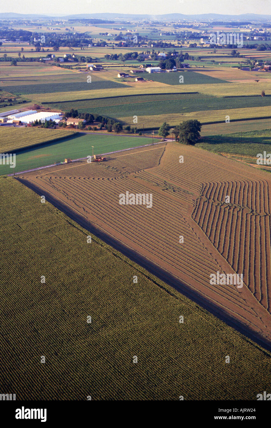 Aerial view freshly cut hi-res stock photography and images - Alamy
