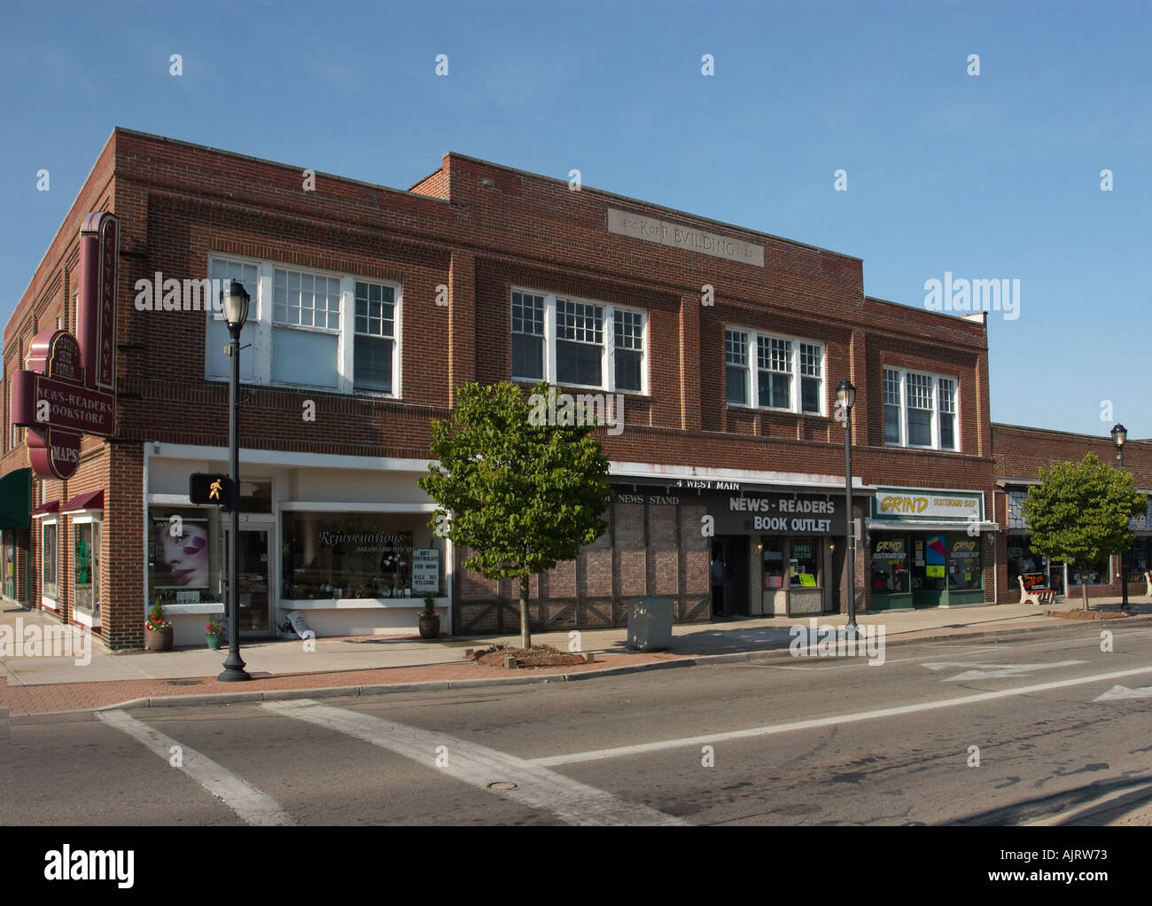 A small town in Ohio Stock Photo - Alamy