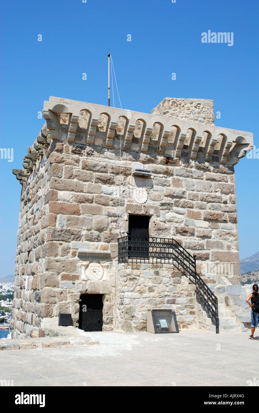 Castle in Bodrum, Turkey Stock Photo - Alamy