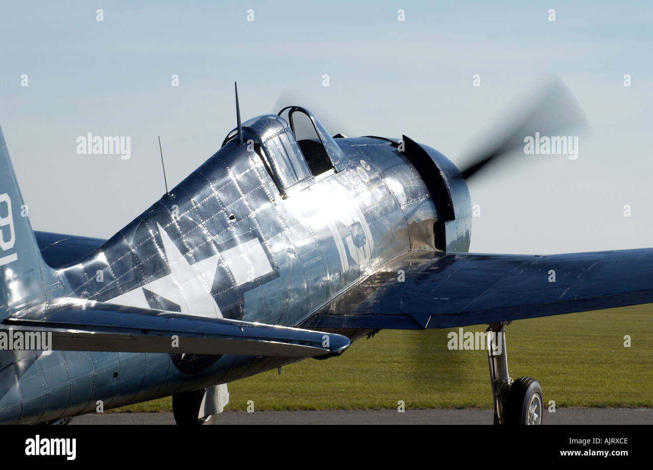 WW2 Fighter American Air Force Stock Photo - Alamy