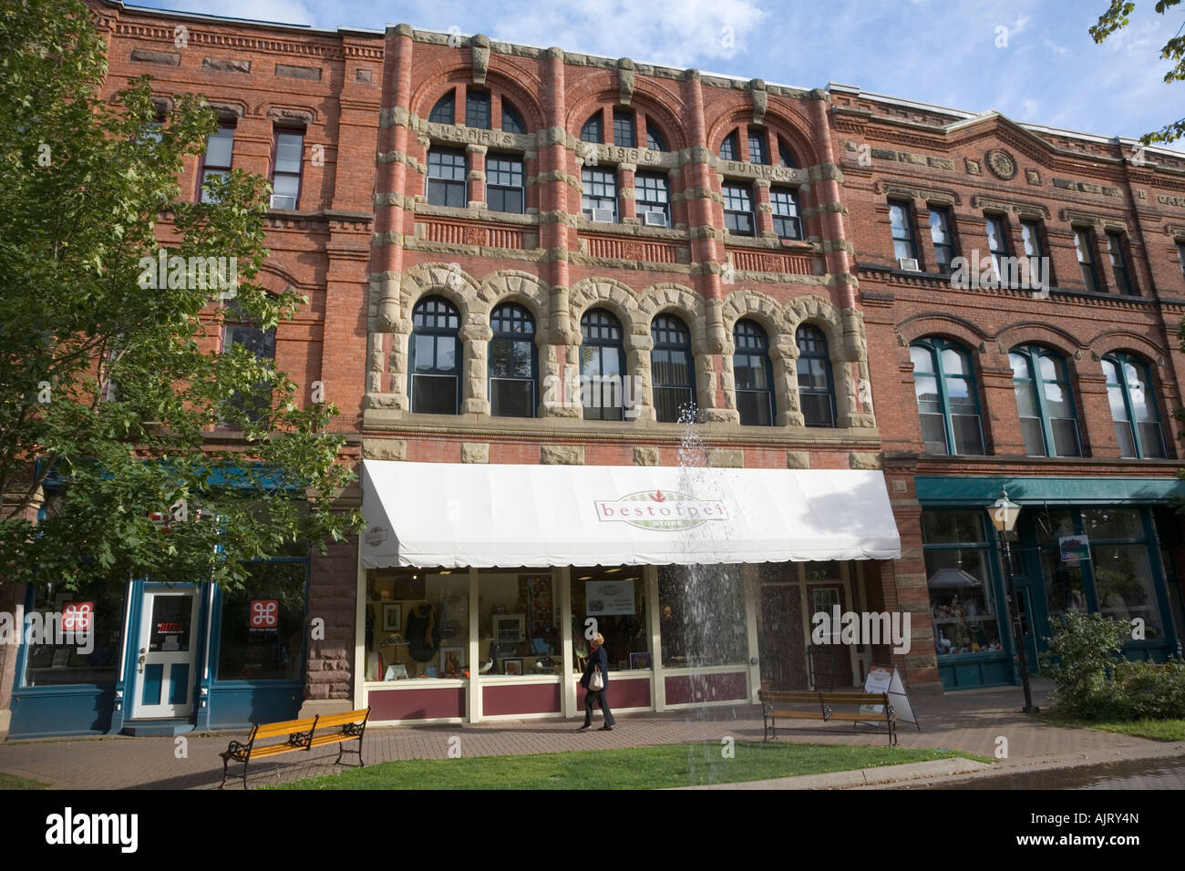Victoria row charlottetown prince edward hi-res stock photography and ...