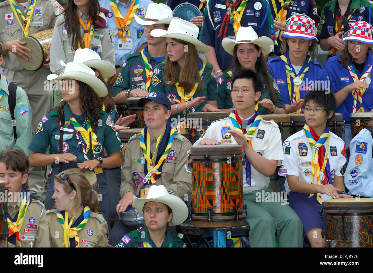 2007 scout jamboree hi-res stock photography and images - Alamy