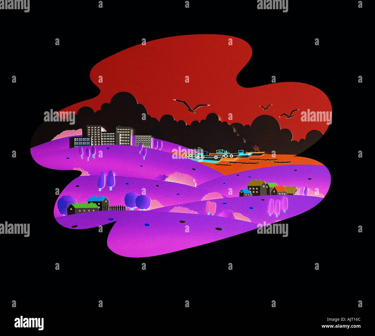 Mew house Cut Out Stock Images & Pictures - Alamy