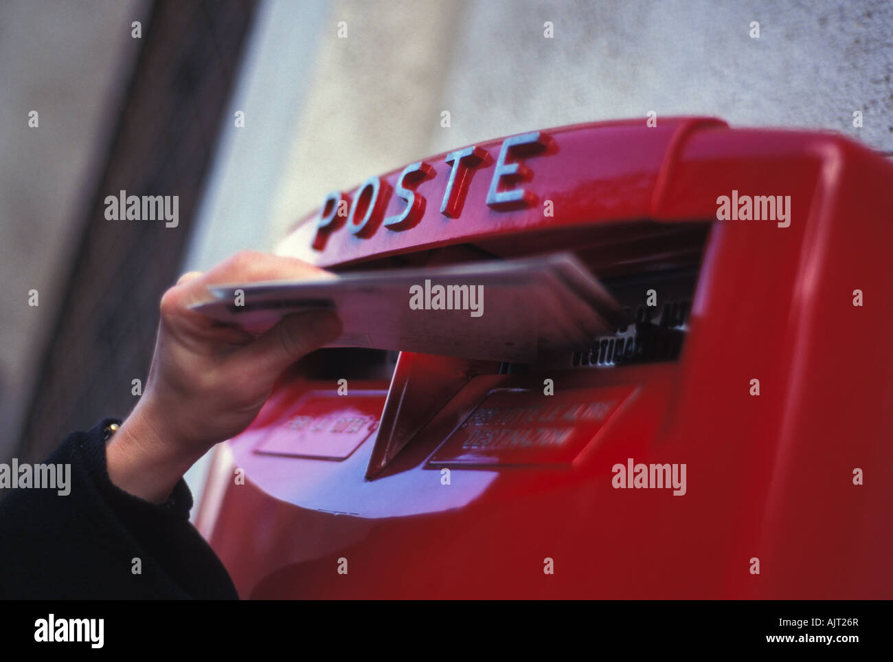 Posting Letter High Resolution Stock Photography and Images - Alamy