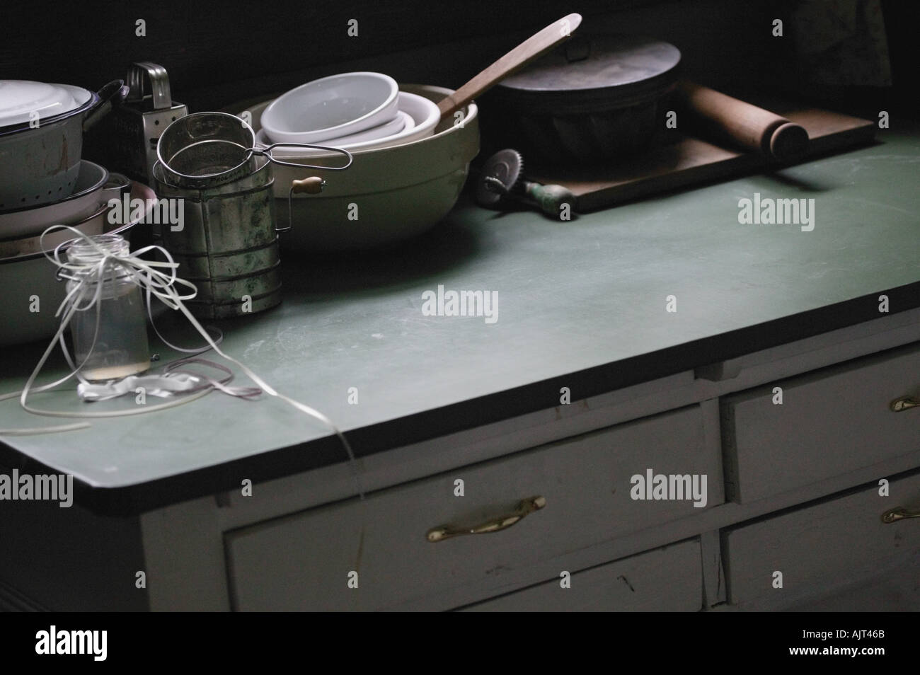 A kitchen countertop Stock Photo - Alamy