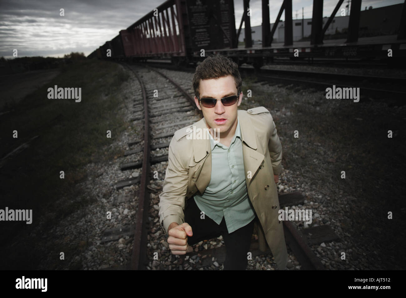 Run alongside the railway hi-res stock photography and images - Alamy