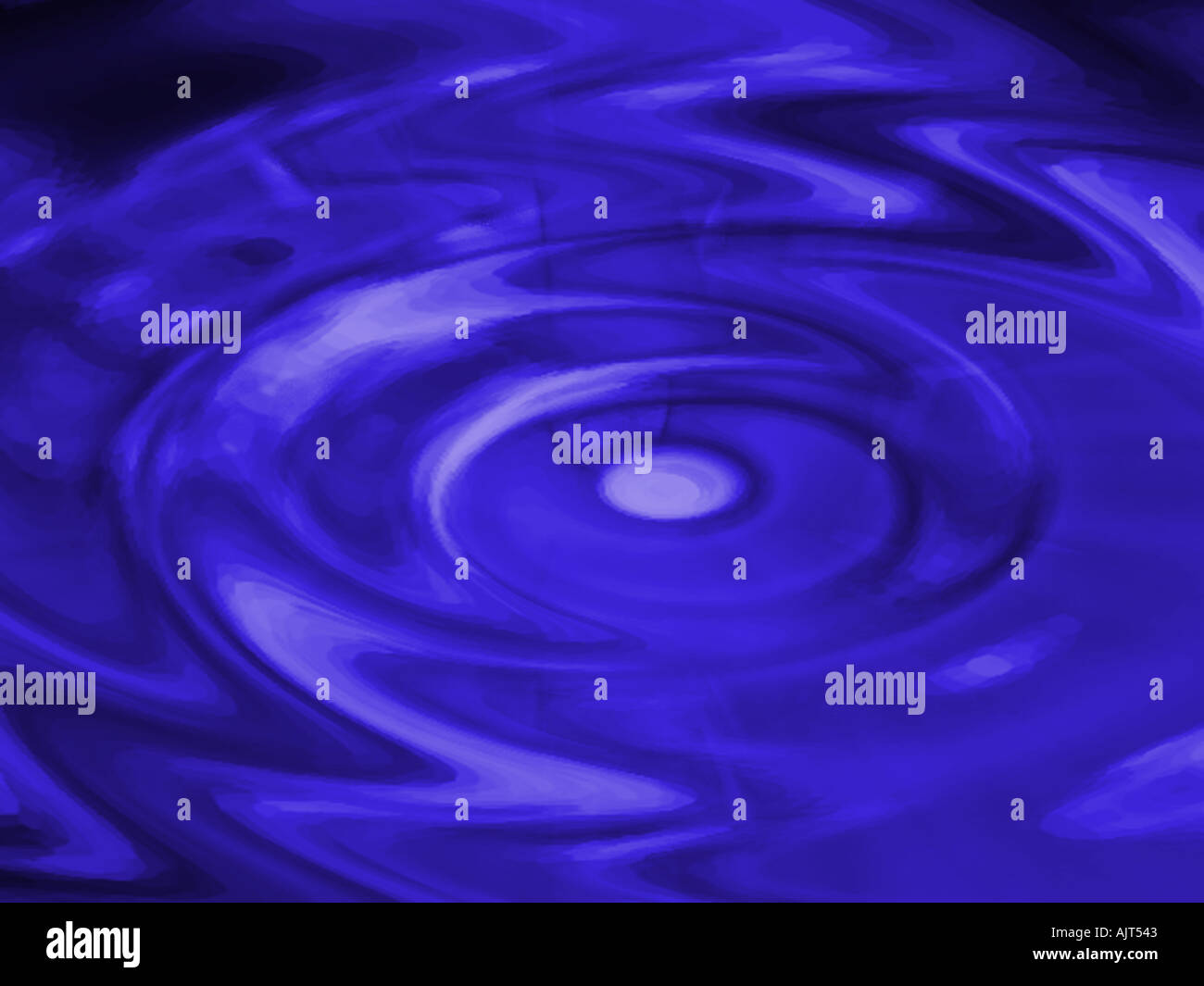 Blue ripple effect Stock Photo - Alamy