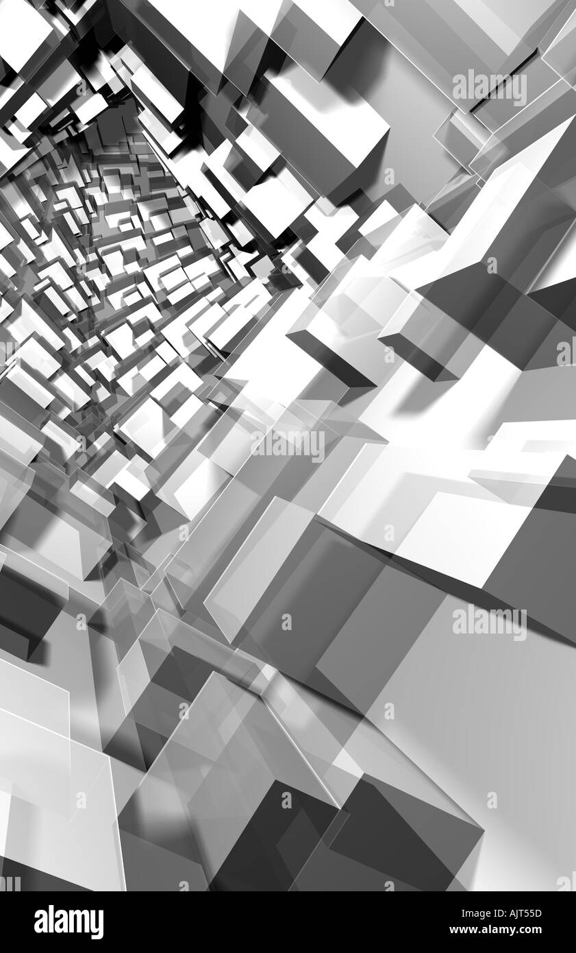 Boxes vertical Black and White Stock Photos & Images - Alamy