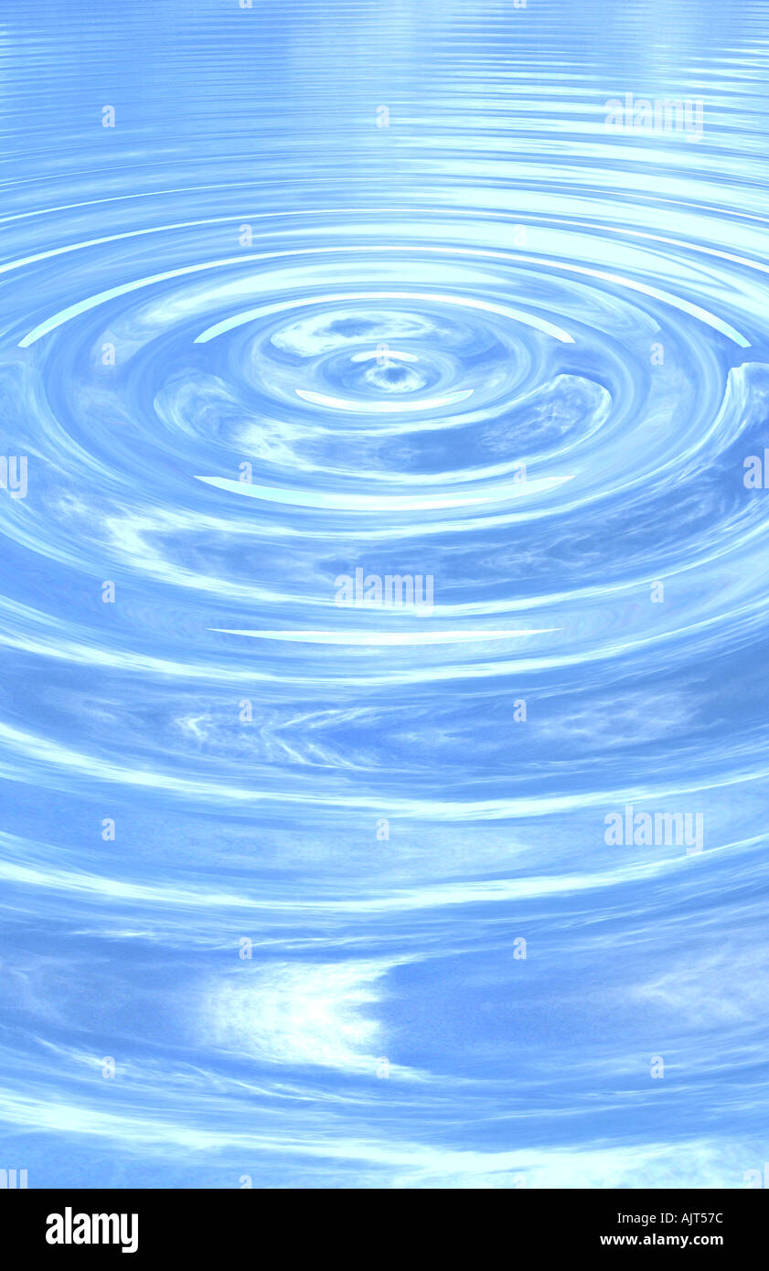 Ripples in water Stock Photo - Alamy
