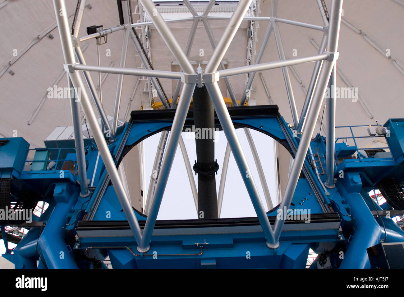 Primary mirror of the Gemini North Telescope, Mauna Kea Observatory ...