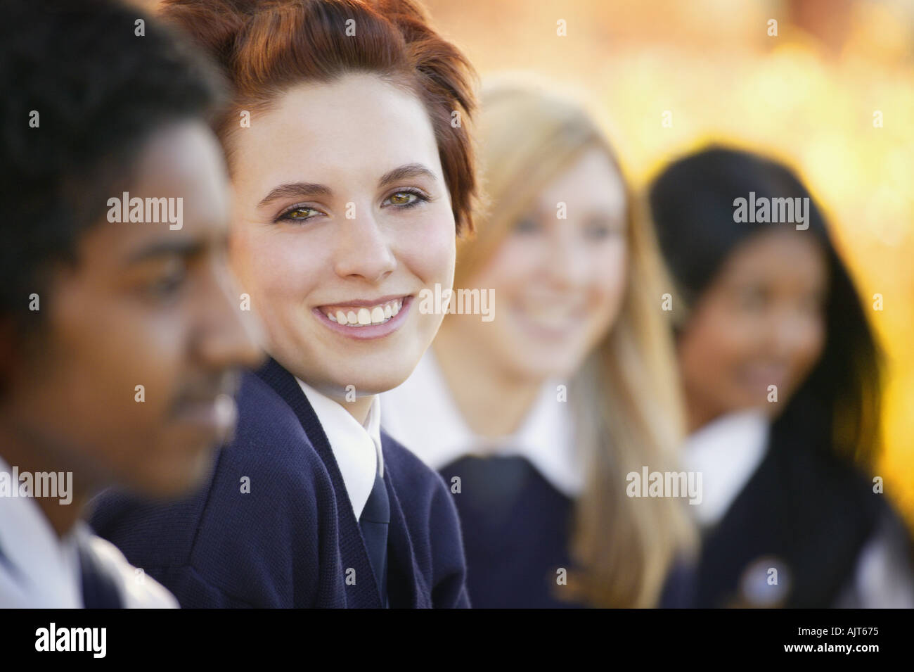 Teen boy school uniform prep hi-res stock photography and images - Alamy