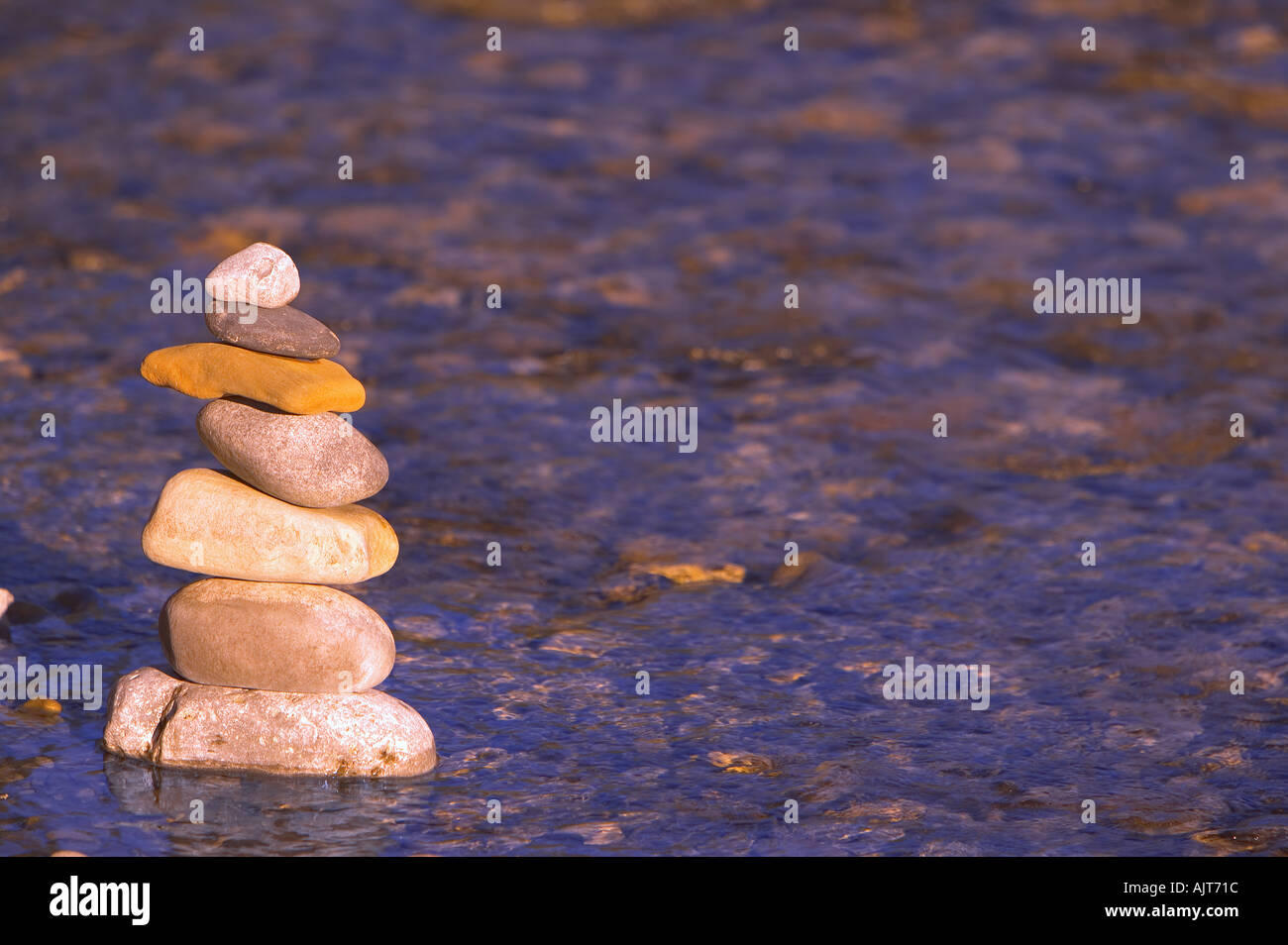 Stack of rocks Stock Photo - Alamy