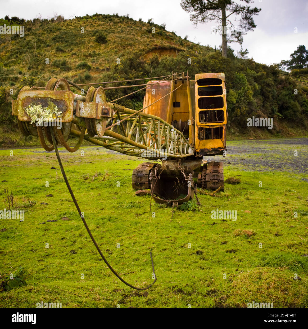 Broken machines in old abandoned hi-res stock photography and images ...