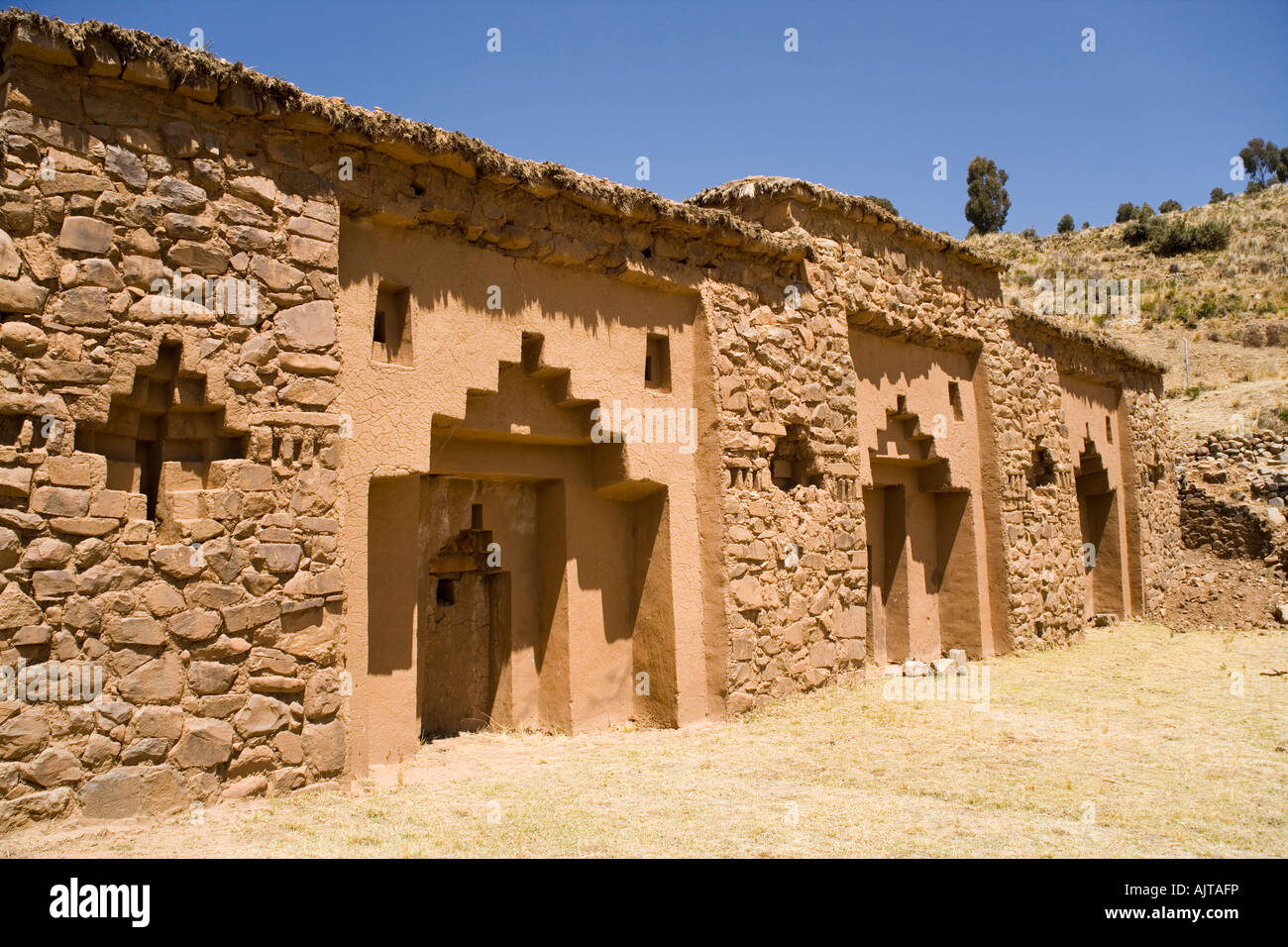 Inca remains called Inak Uyu, the court of Women on the Isla de la Luna ...