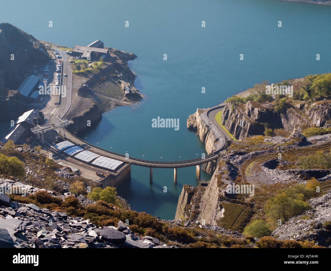 Dinorwig Power Station Snowdonia Stock Photos & Dinorwig Power Station ...