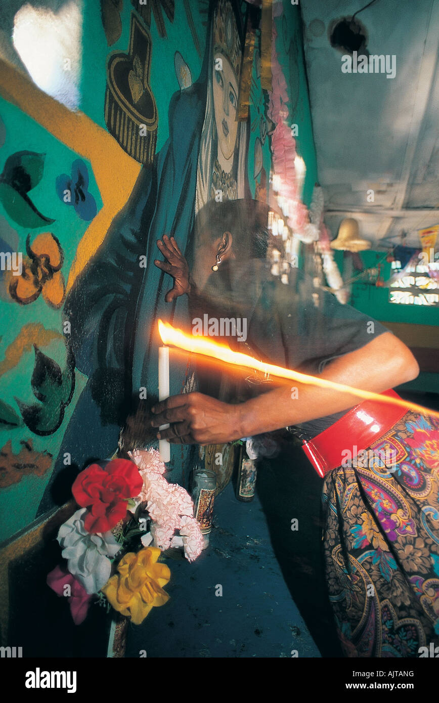 Voodoo ceremony, Haiti Stock Photo - Alamy