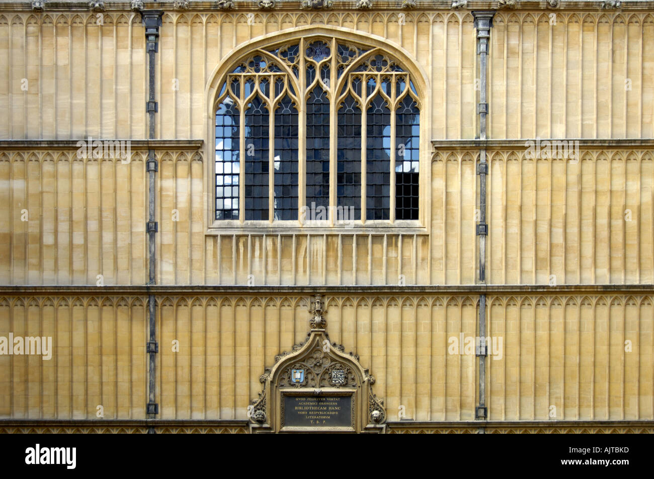 Old Bodleian Library facade Oxford England Stock Photo - Alamy