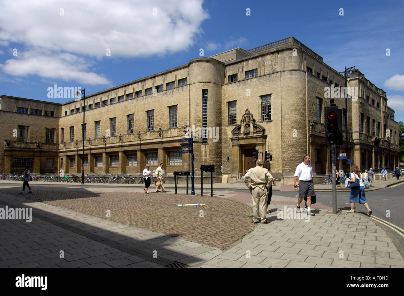 New Bodleian Library Oxford England Stock Photo - Alamy