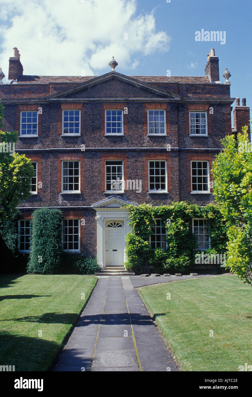 Little Trinity Hall Cambridge England UK early 18th century detached ...