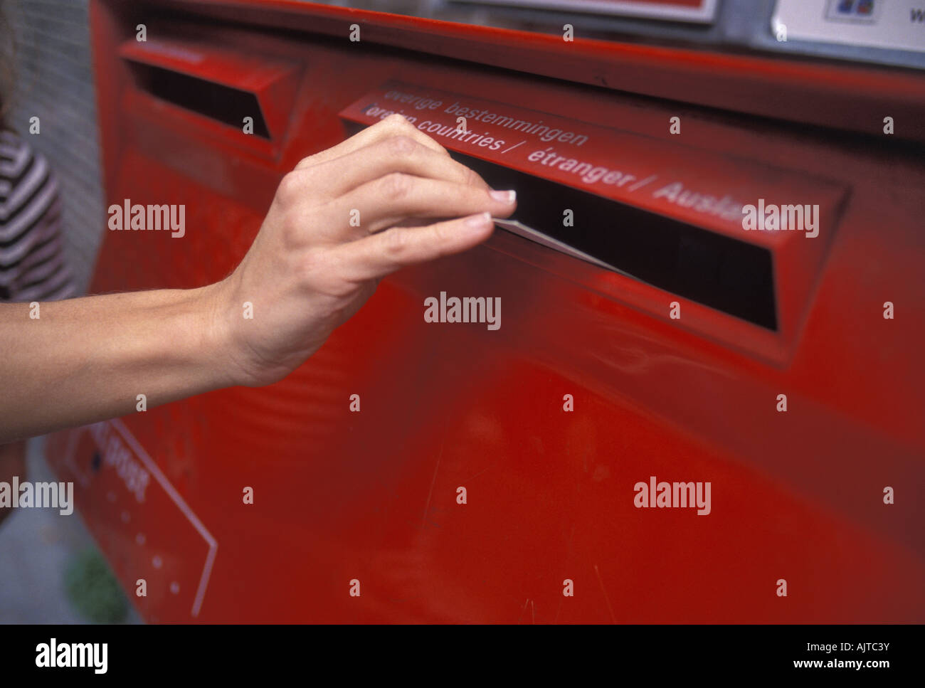 Posting Letter High Resolution Stock Photography and Images - Alamy