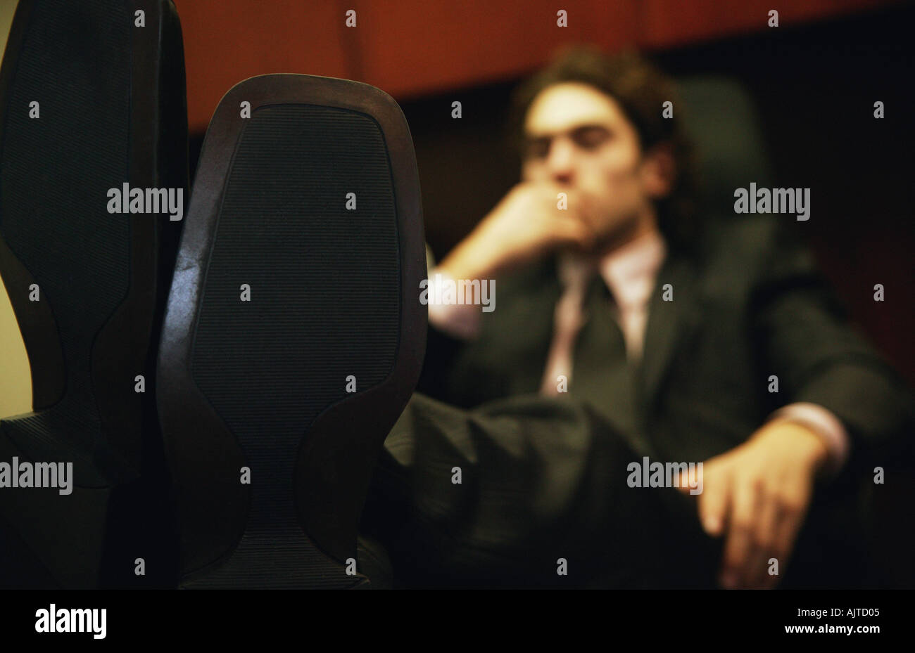 Man sole sit hi-res stock photography and images - Alamy