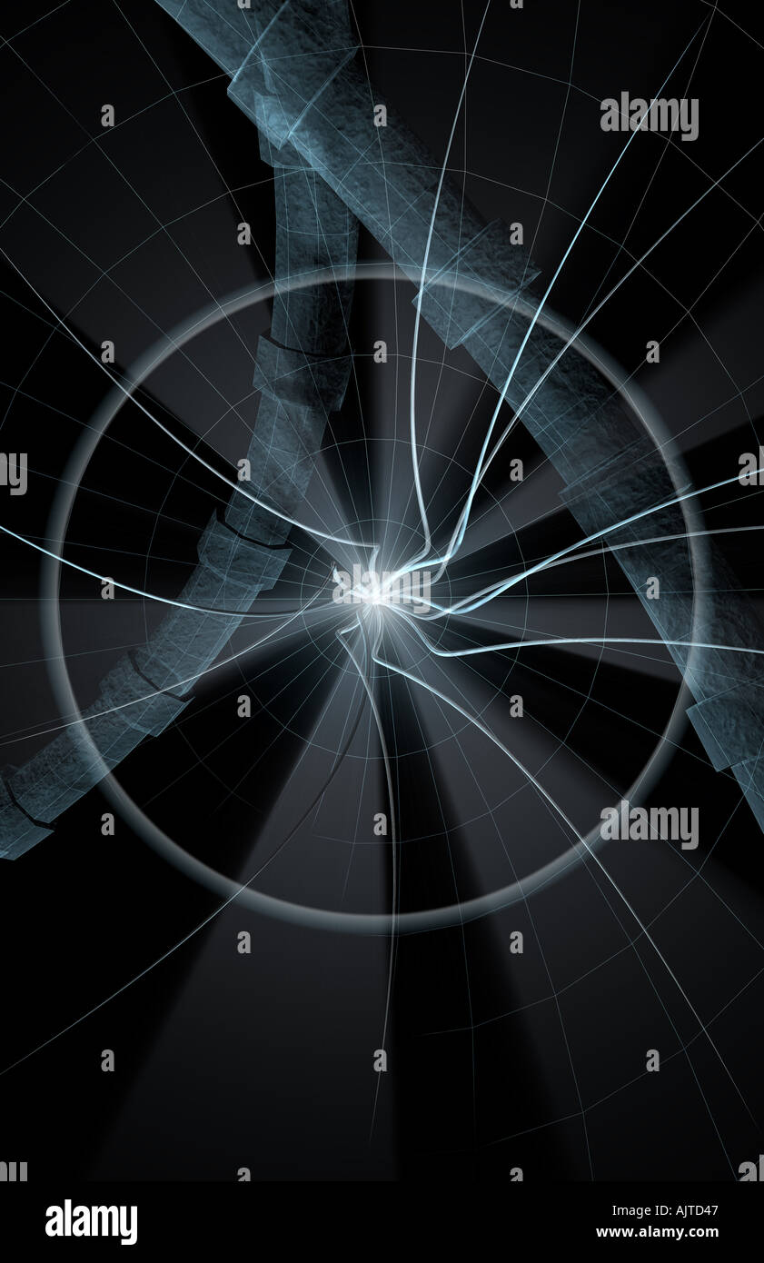 Abstract effect 3 Dimensional concept Stock Photo - Alamy