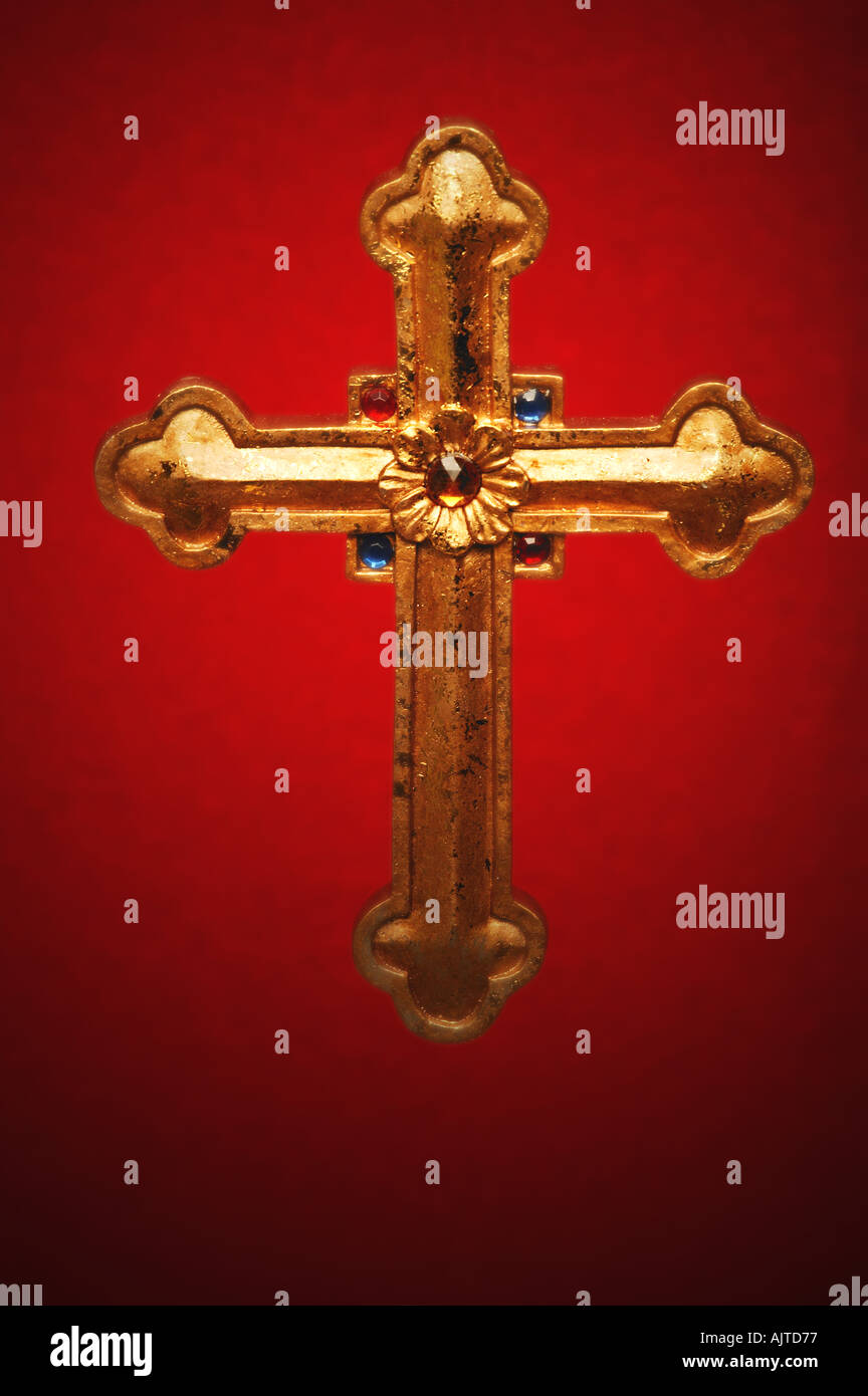 Jeweled cross hi-res stock photography and images - Alamy