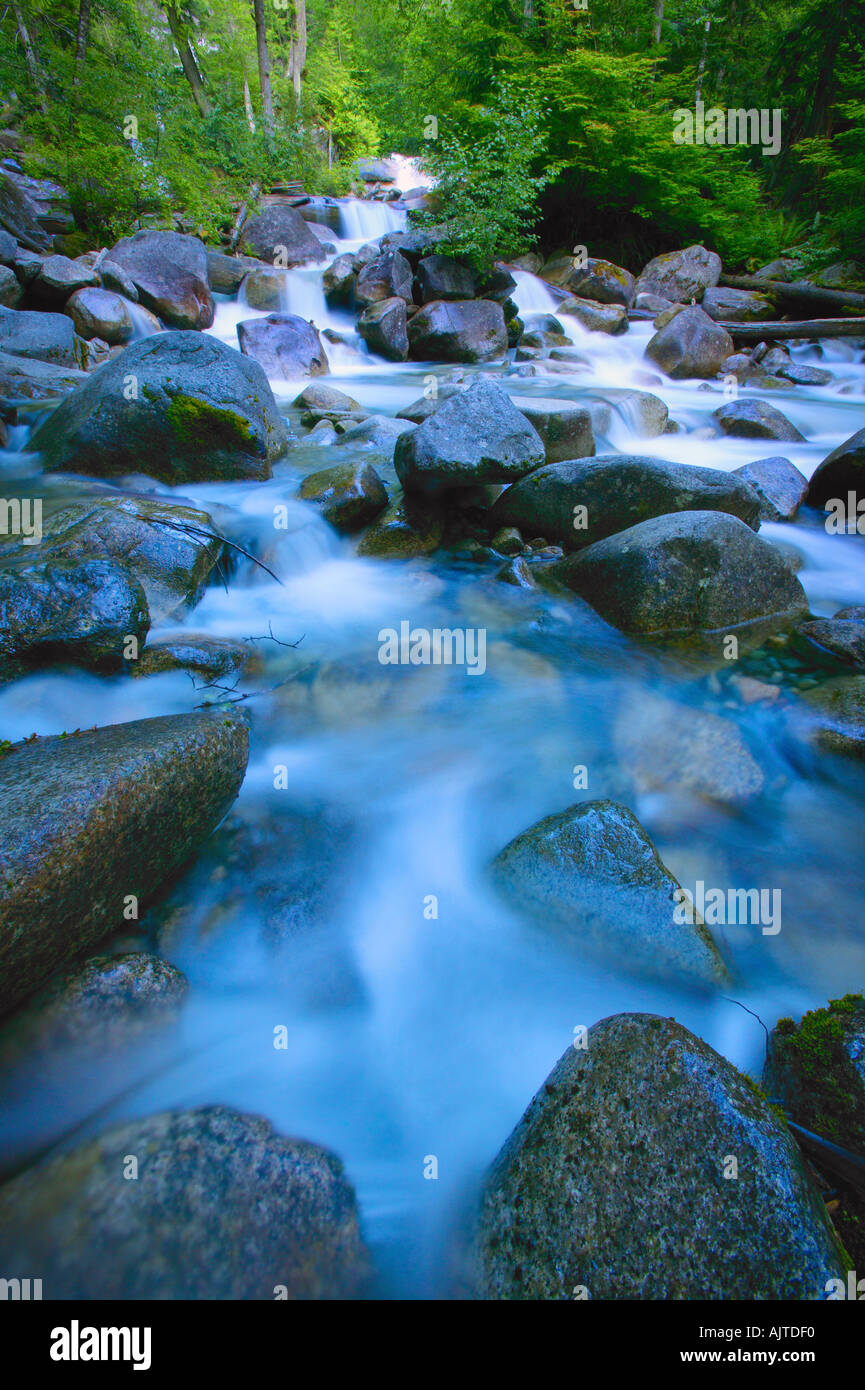 Fast flowing river Stock Photo - Alamy