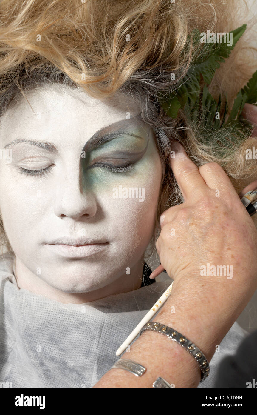 Macabre make up hi-res stock photography and images - Alamy