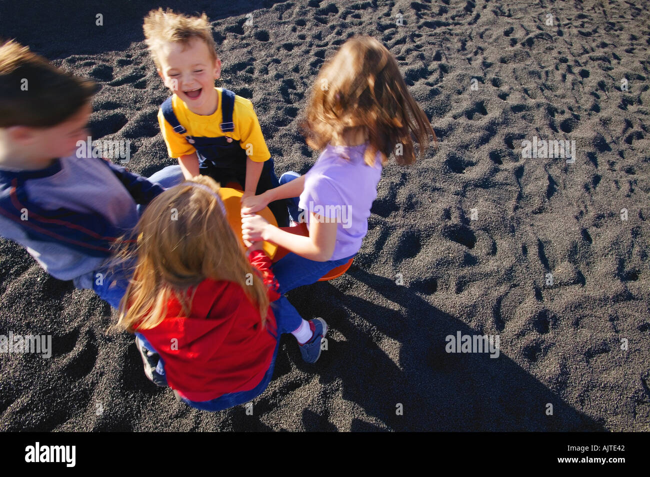 Children playing on the sand Stock Photo - Alamy
